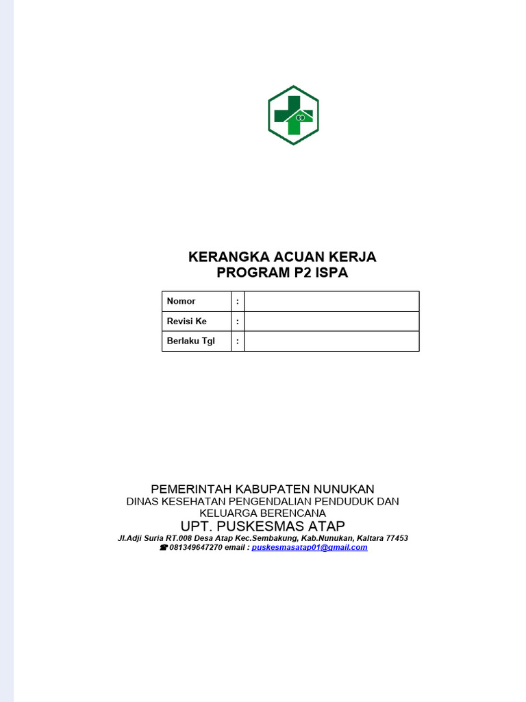 PDF Kak Program Ispa 2022 - Compress | PDF | Kesehatan Holistik | Sains ...