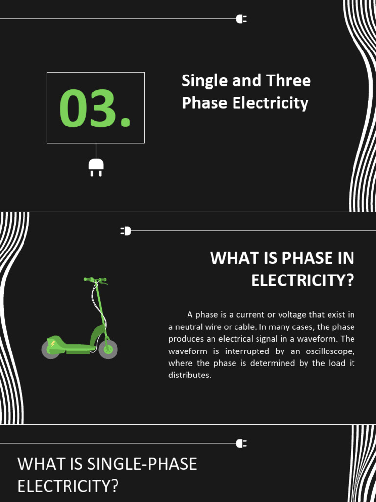 Single vs Three Phase Electricity Explained | PDF | Power Supply ...