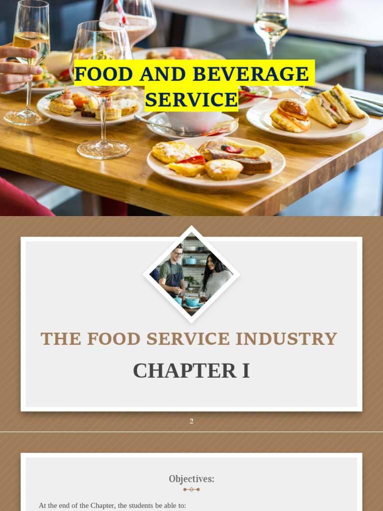 1 History of Food Service Industry | PDF