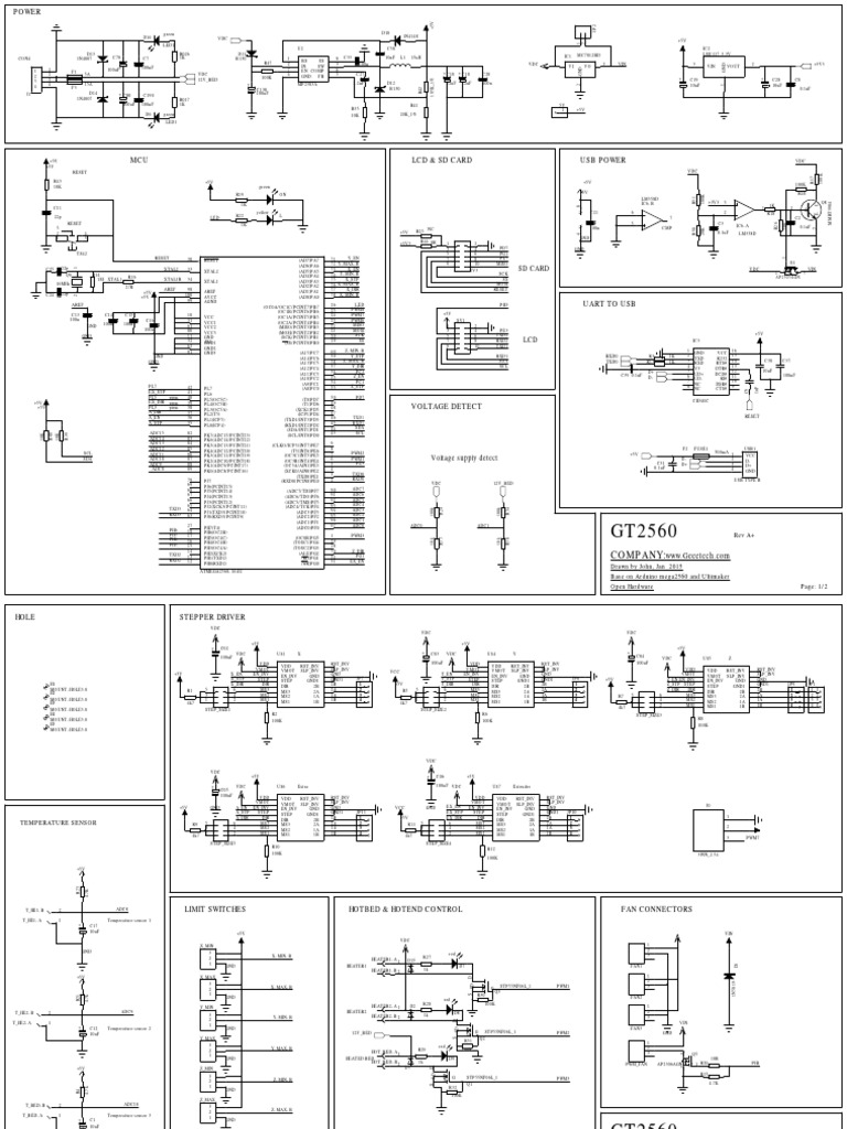 Hardware GT2560 RevA+ | PDF