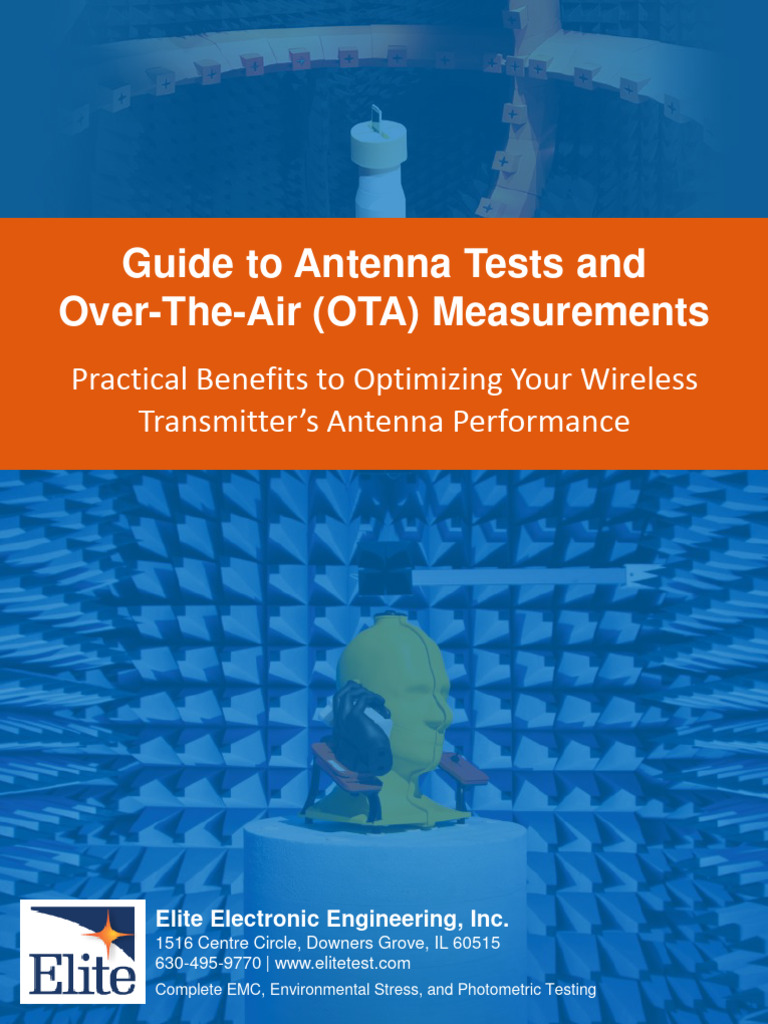 Elite Guide To Antenna Tests and OTA Measurements | PDF