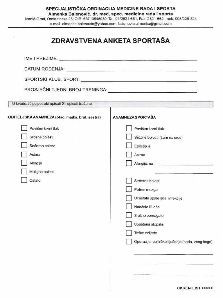(4) Zdravstveni-obrazac-sportaša | PDF