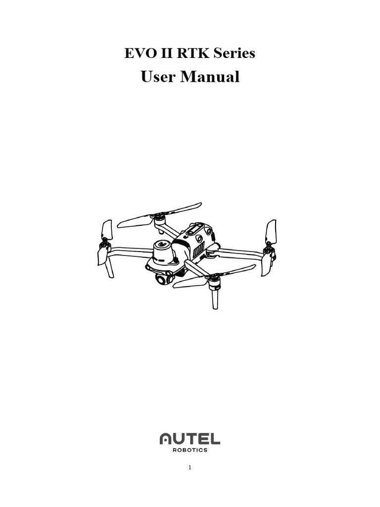 EVO 2 RTK User Manual | PDF