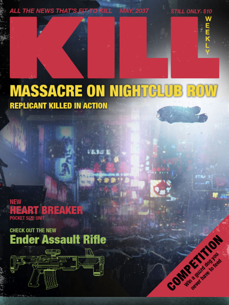 Blade Runner RPG Starter Set Overview | PDF