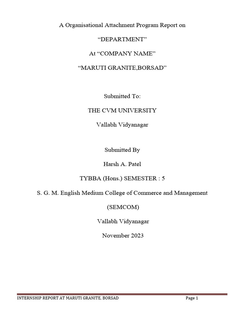 21 - Harsh Patel - OAP - Report | PDF 21 - Harsh Patel - OAP - Report | PDF