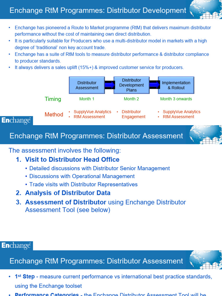 Enchange Distributor Assessment Guide v1 | PDF | Performance Indicator ...