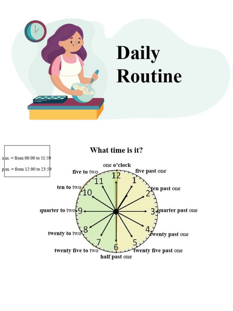Daily Routine | PDF