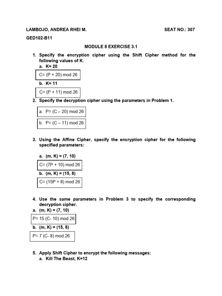 Module 8 Exercise 3 1 Pdf