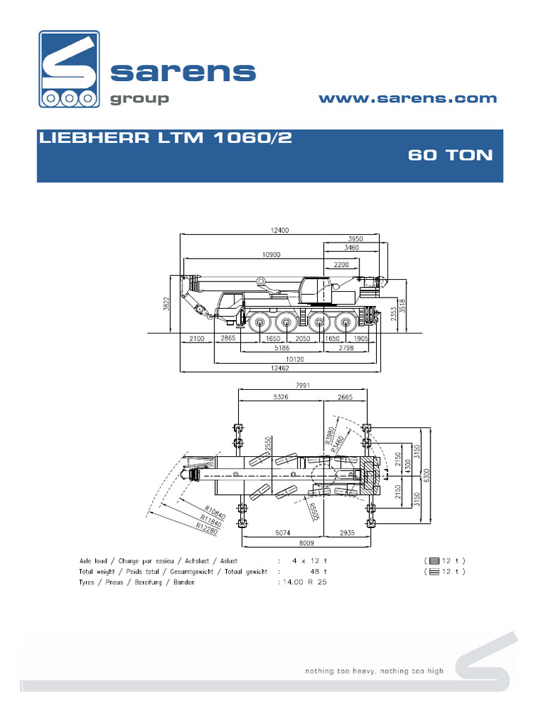 Liebherr LTM1060-2 volledige brochure | PDF