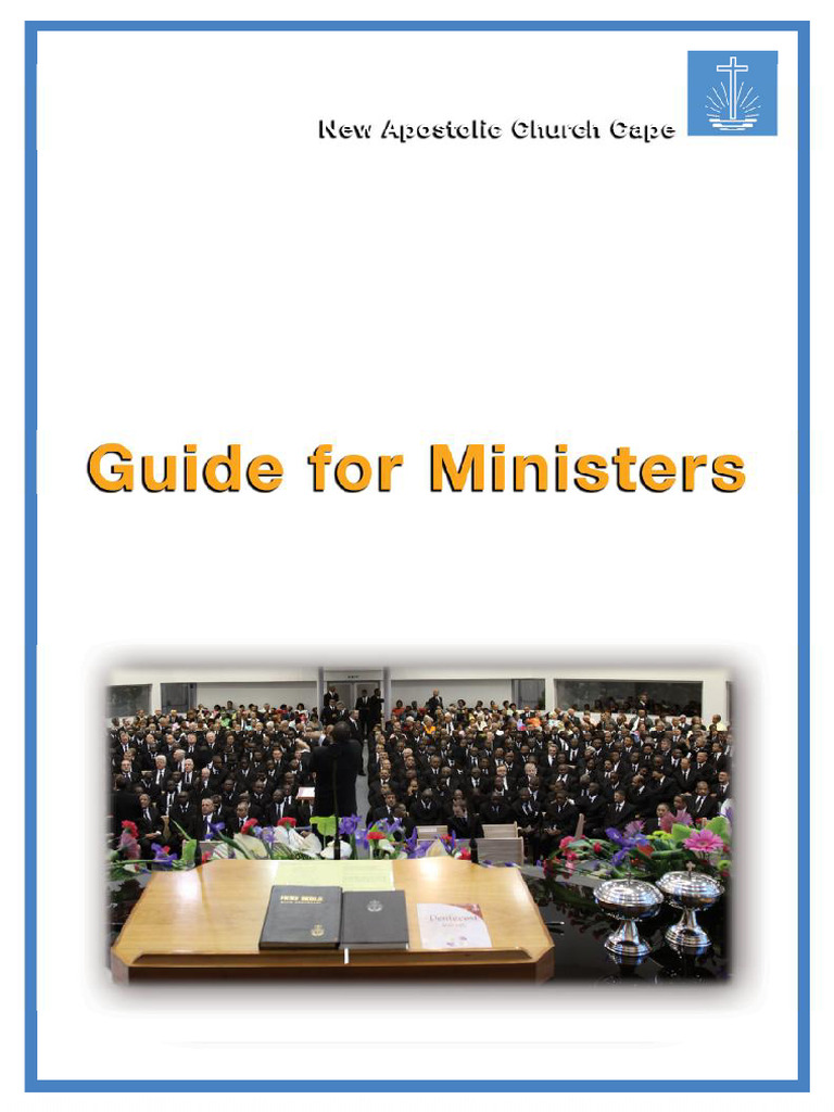 New Apostolic Church Ministers Guide 2025 | PDF | Eucharist | Anglicanism