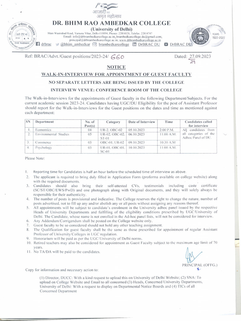 Assistant Professor Application Form | PDF