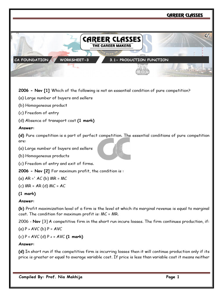 4-Worksheet 1-Answers | PDF