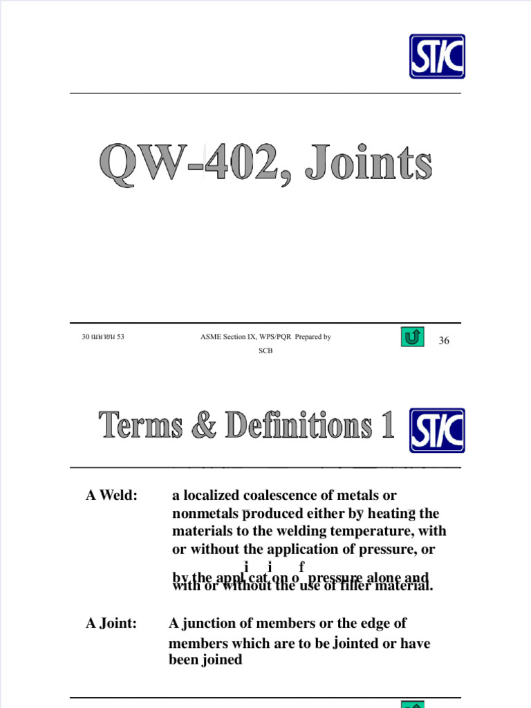 4 Asme Sec Ix Wps PQR Slide 36 To 70 | PDF