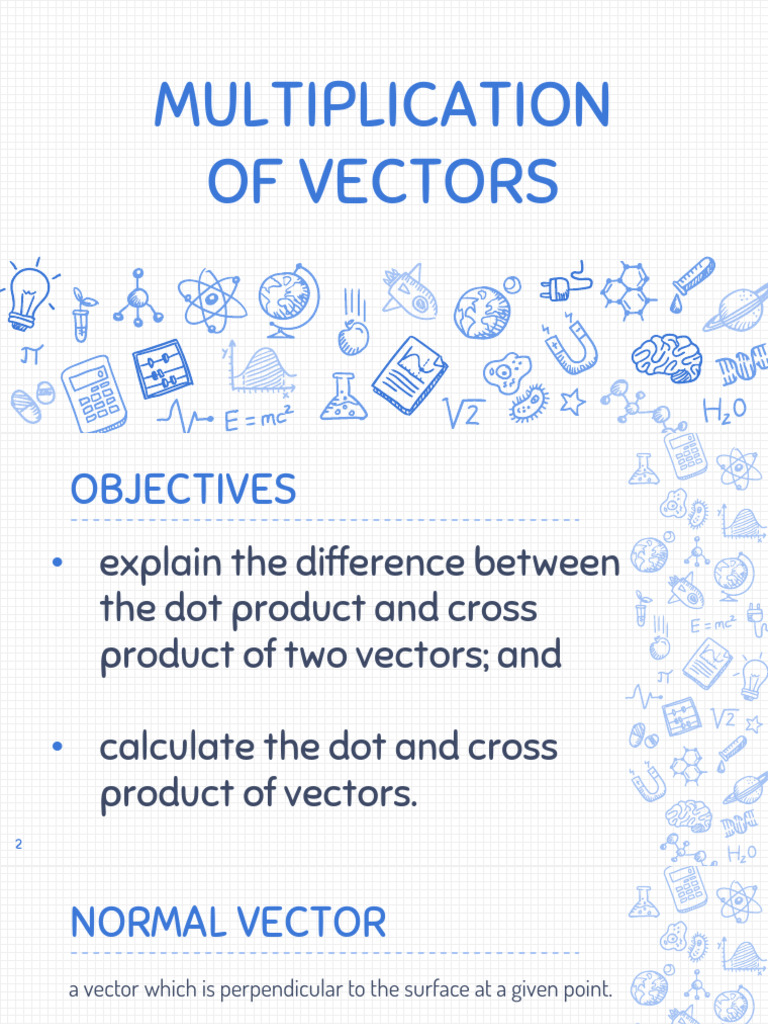 Dot and Cross Product of Vectors | PDF | Euclidean Vector | Classical Mechanics