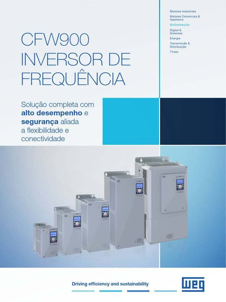 WEG CFW900 Catalogo | PDF