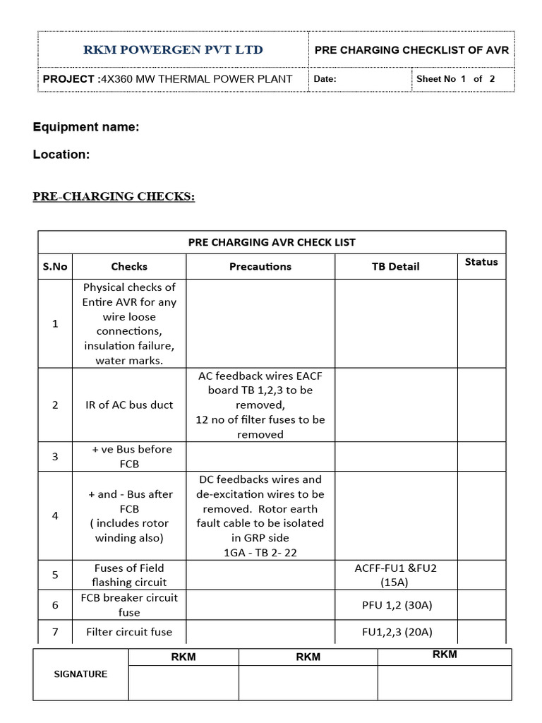 AVR Checks | Download Free PDF | Fuse (Electrical) | Electricity