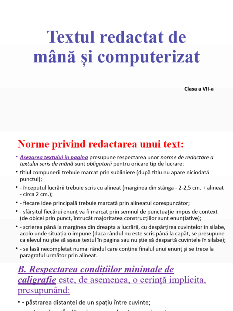 Redactarea Textului | PDF
