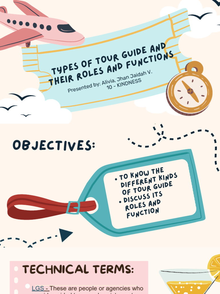 Tour Guide Types & Roles | PDF | Travel