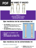 Pie Talo, Pie Varo, Valgo, y Pie Plano | PDF | Pie | Tobillo