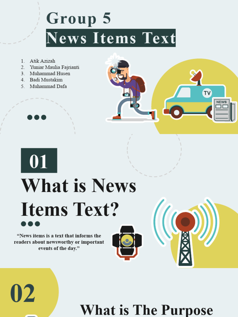 Kelompok 5 English News Item Text | PDF