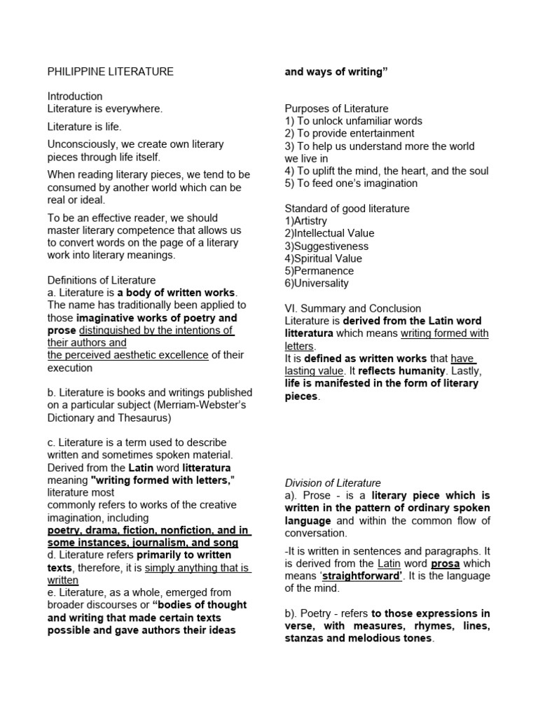 Lit Reviewer Pdf Poetry Narration