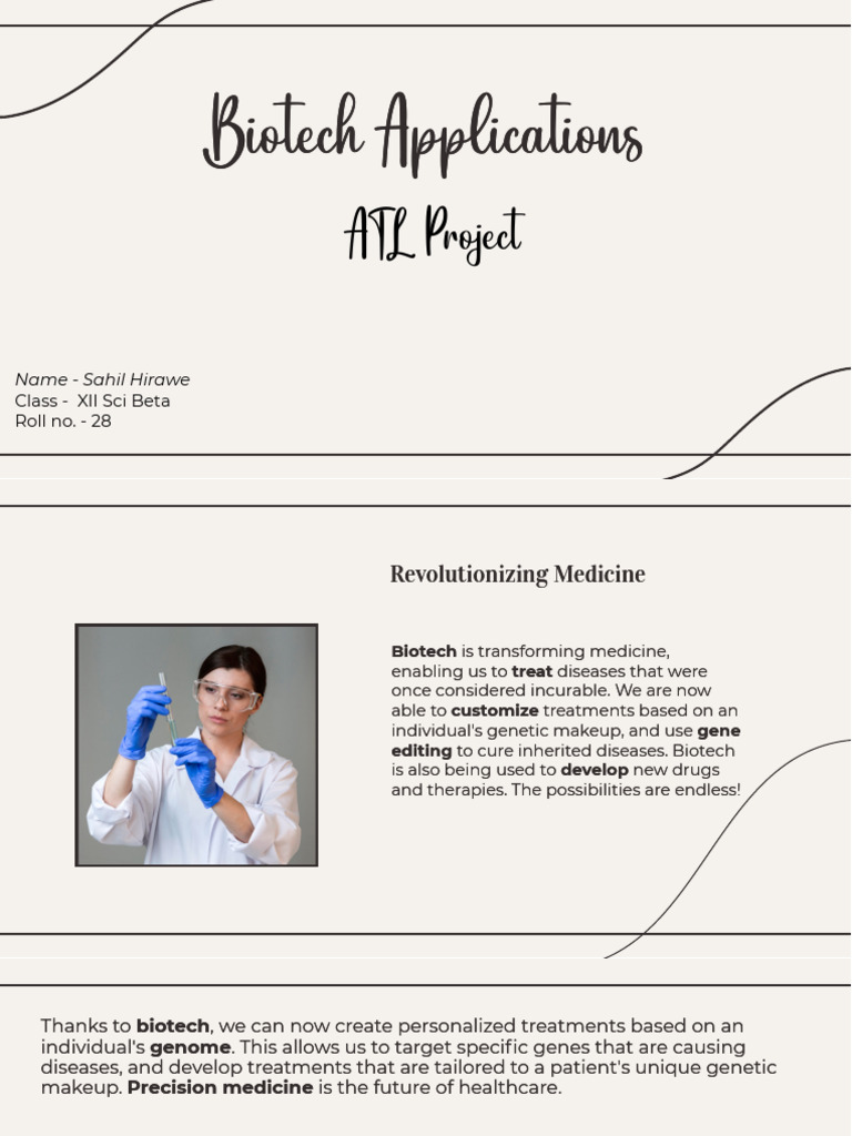 Biology AIL Project | PDF