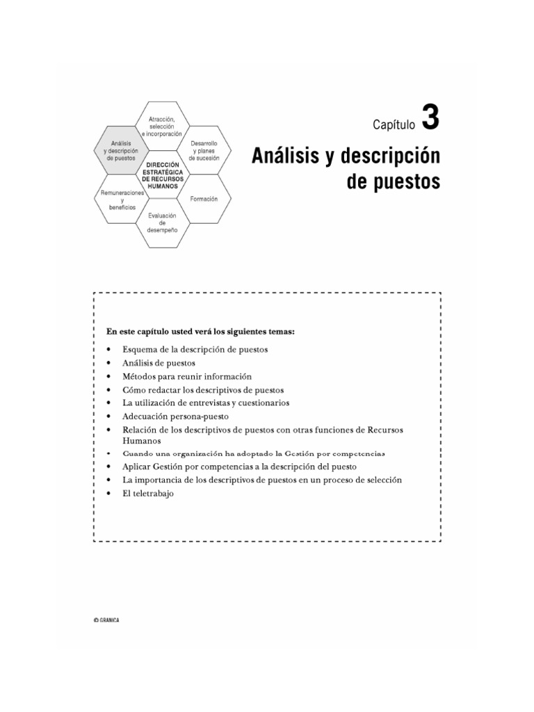 Martha Alles Análisis y Descriptivos de Puestos. Pag.129-153 | PDF