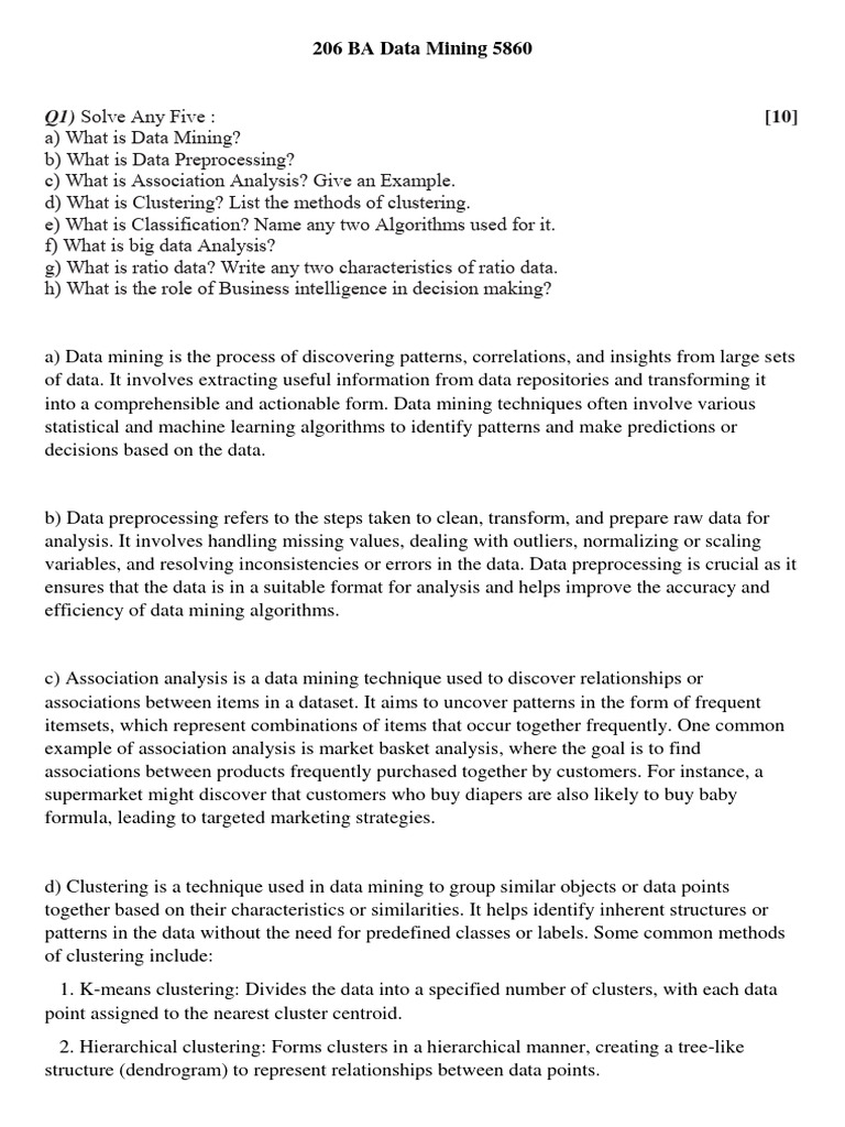 Data Mining Concepts & Techniques | PDF
