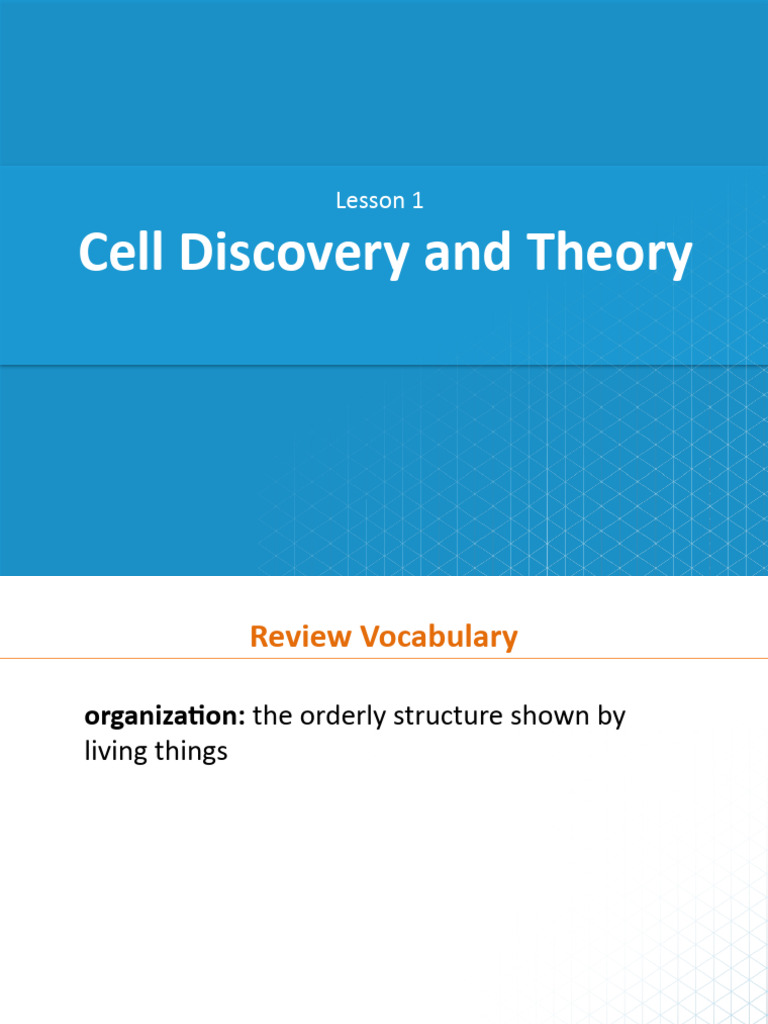 Cell Theory and Types Overview | PDF | Cell (Biology) | Organisms