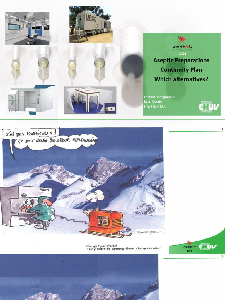 GERPAC 23 Plan de Continuité FS F ENG | PDF | Tools | Equipment