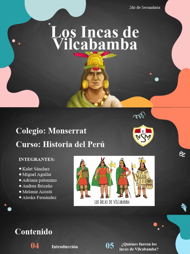Los Incas de Vilcabamba | PDF | Imperio Inca | Perú Los Incas de Vilcabamba | PDF | Imperio Inca | Perú