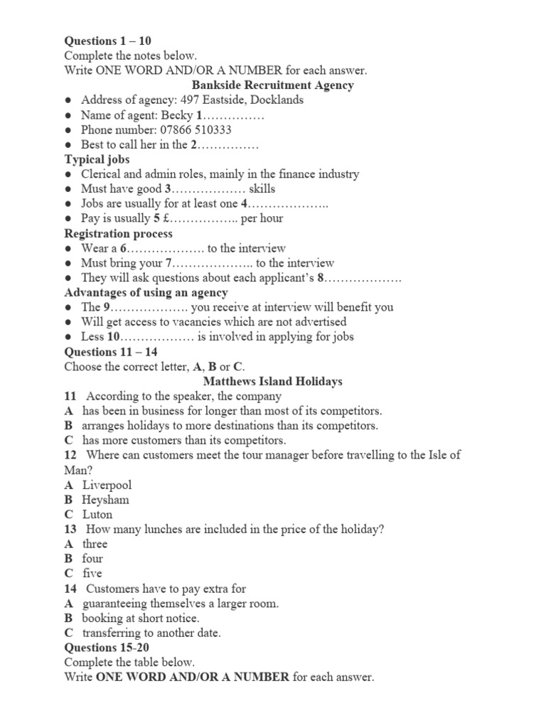 Questions 1 - 10 | PDF | Behavioural Sciences
