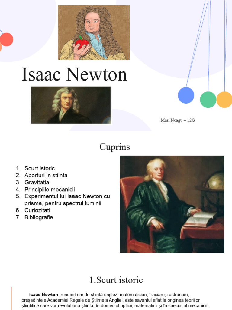 Isaac Newton | PDF