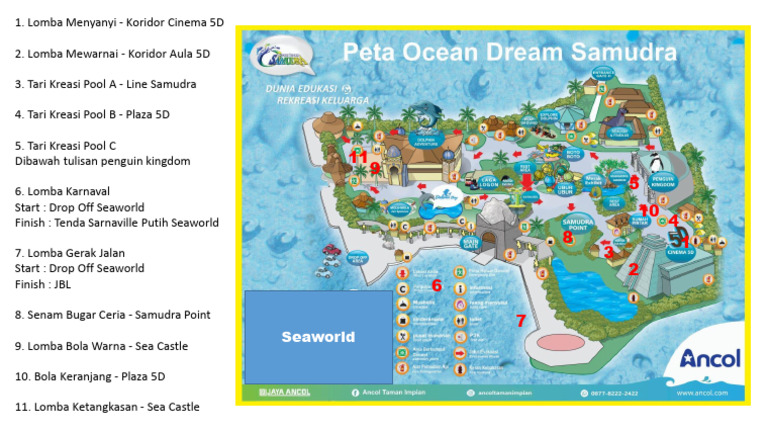 Tirta - Layout Porseni - 2, 3, 4, 5, 6 Oktober 2023 - Samudra | PDF