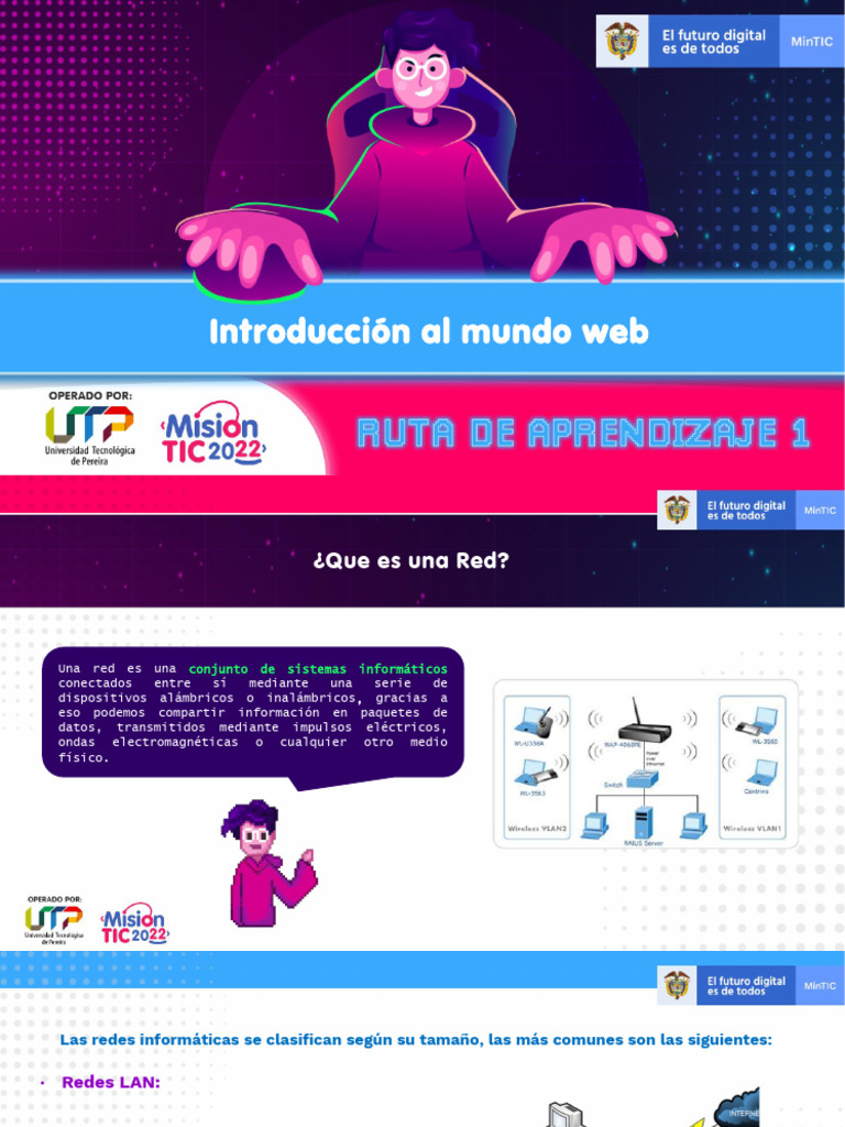 Clase 1 - Introduccion Al Mundo Web | PDF | Red de computadoras ...