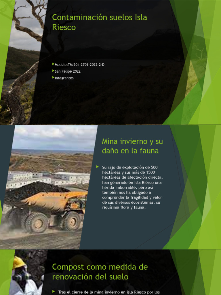 Contaminacion Isla Riesco | PDF