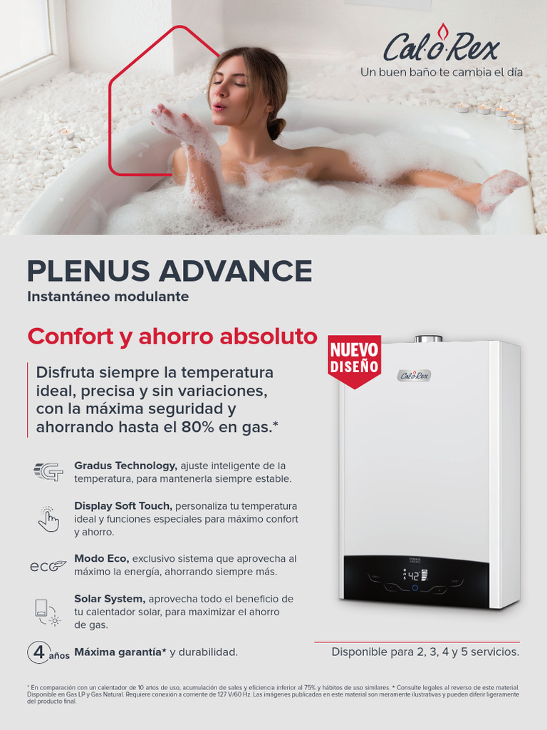 CLRX - NUEVA FICHA PLENUS ADVANCE - Web | PDF