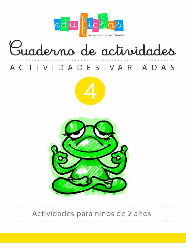004av Actividades 2 Años | PDF | Hogar, jardinería y bricolaje