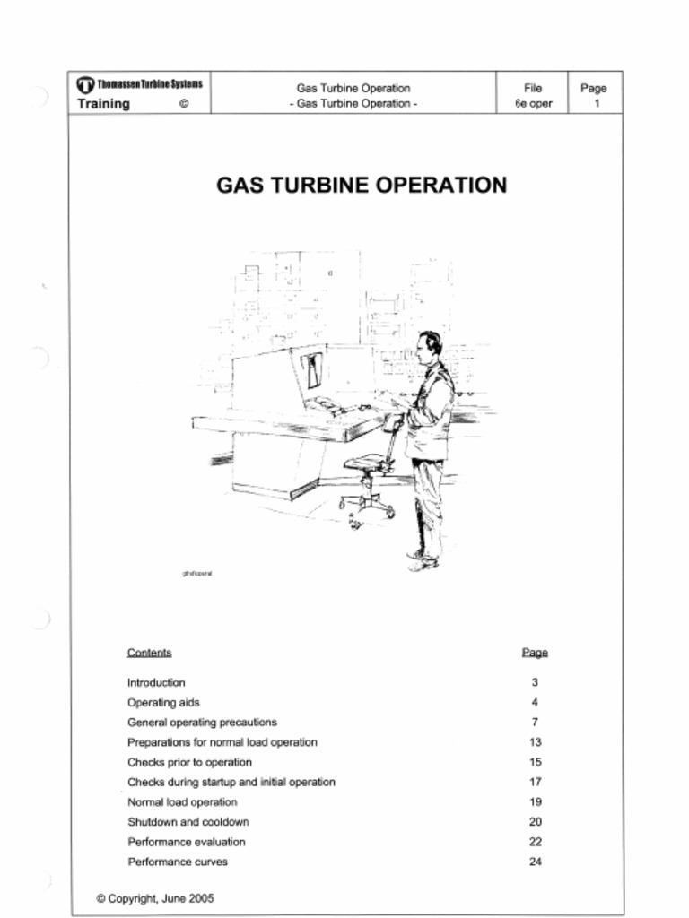 02 Chapter 04 GT Operation Typical MS6001 | PDF