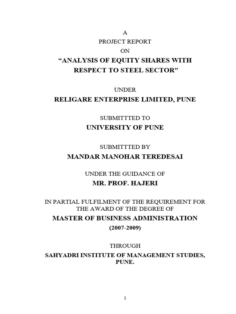 Equity Shares-1 | PDF | Price–Earnings Ratio | Financial Markets