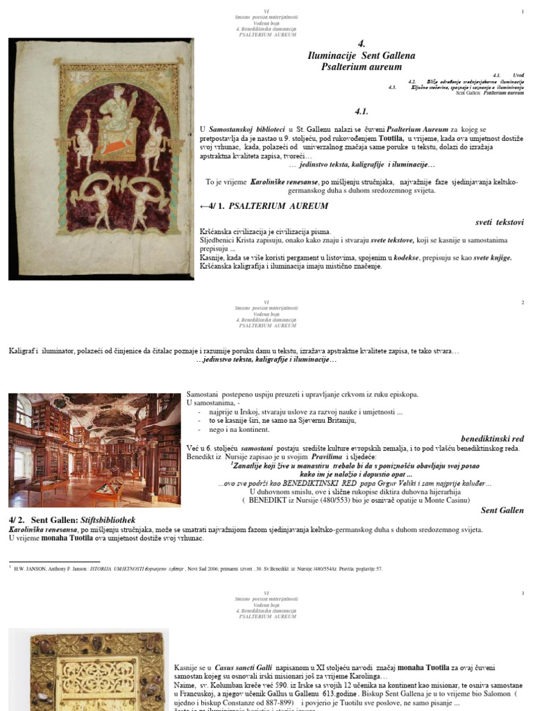 VI 4 Psalterium Aureum | PDF