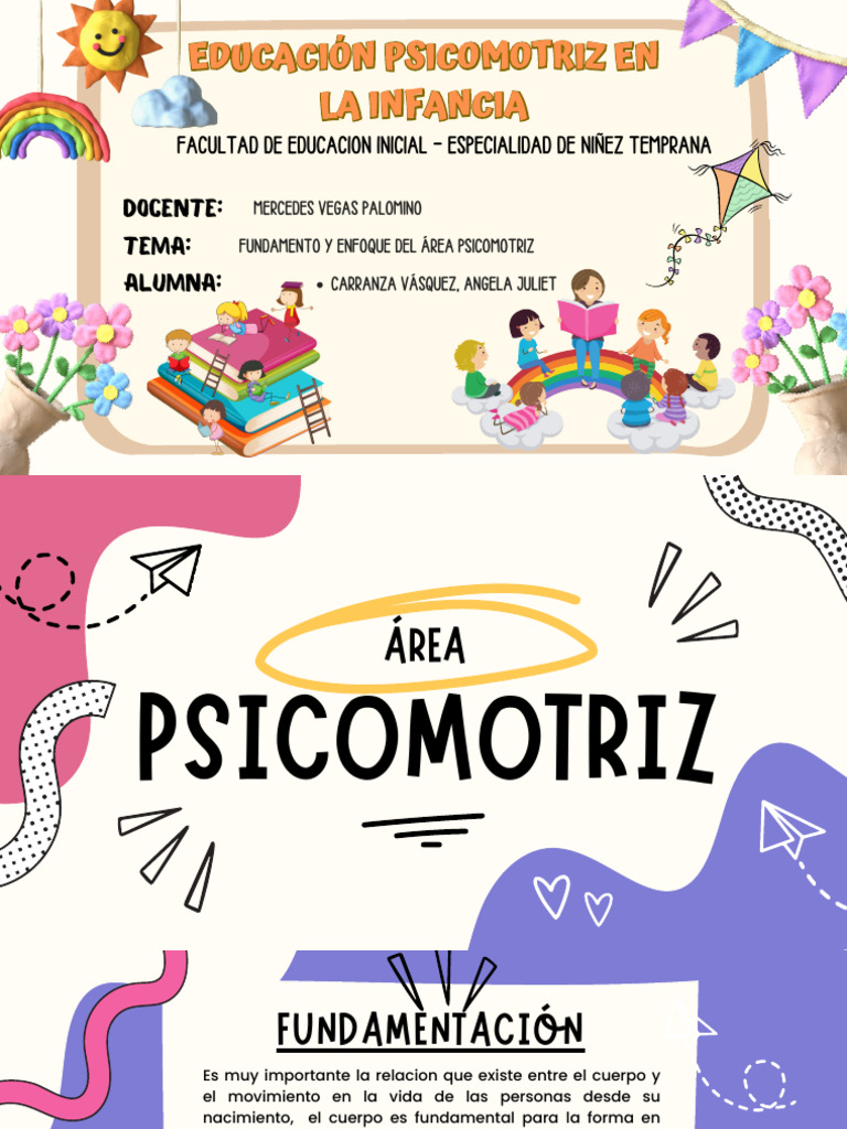 Área Psicomotriz | PDF