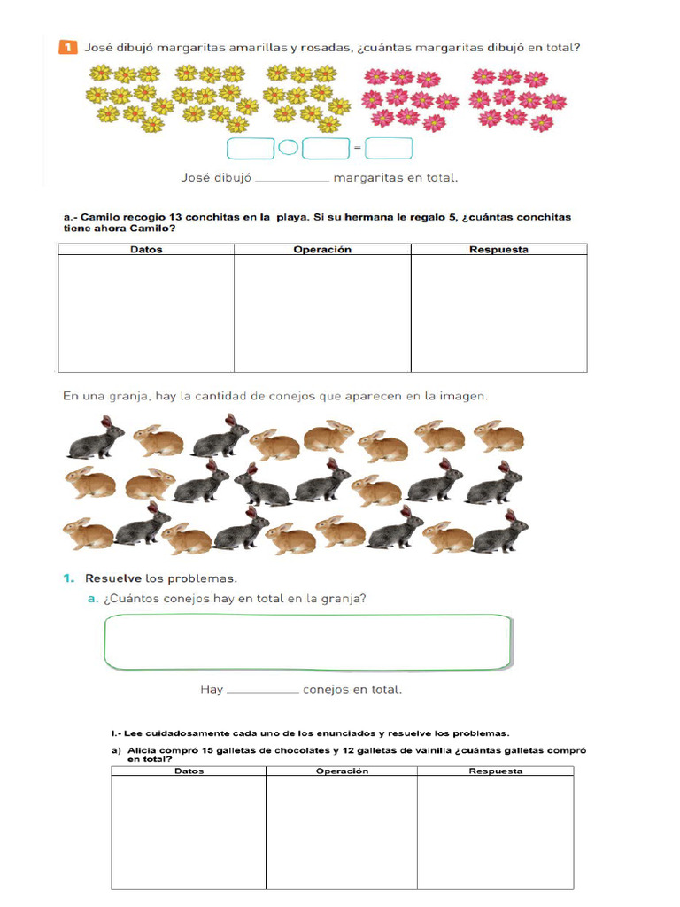 Problemas de Adicion | PDF