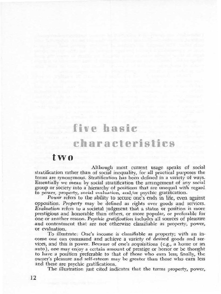 Melvin M. Tumin - Social Stratification_ the Forms and Functions of ...