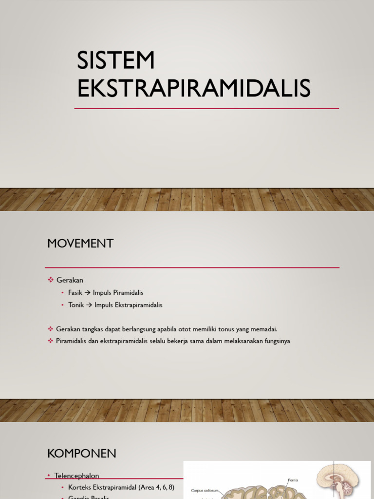 Gangguan Gerak dan Sistem Ekstrapiramidal | PDF | Pengembangan Diri