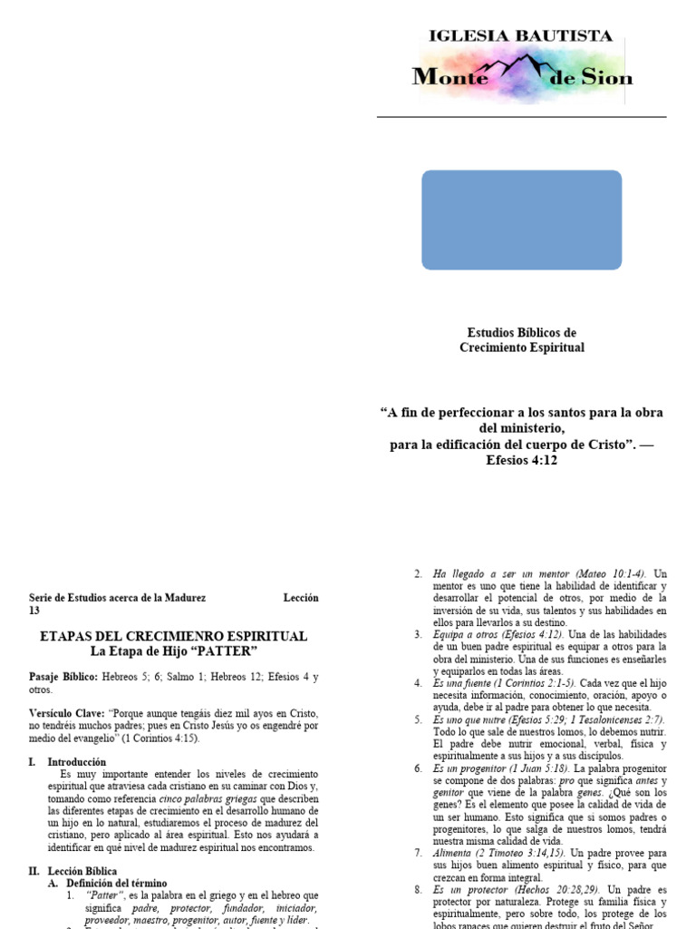 Leccion 13 | Descargar gratis PDF | Jesús