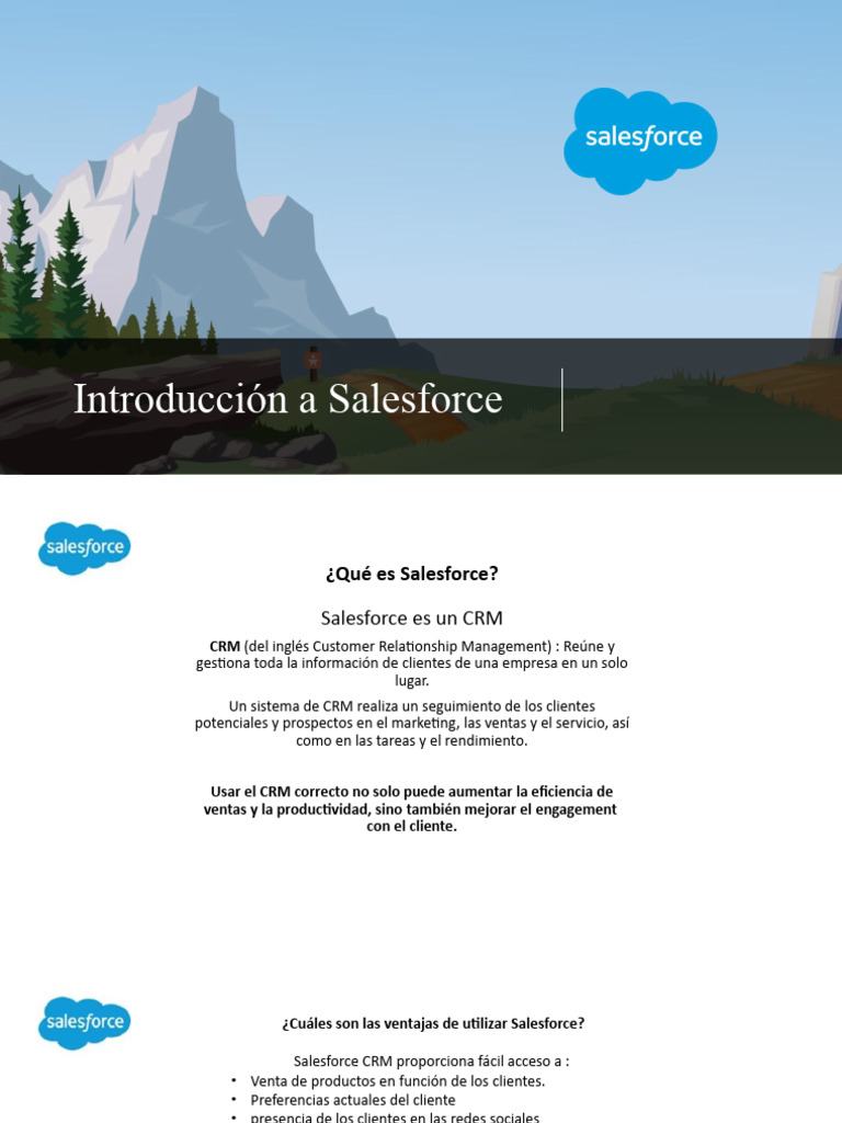 Introduccion A Salesforce | PDF