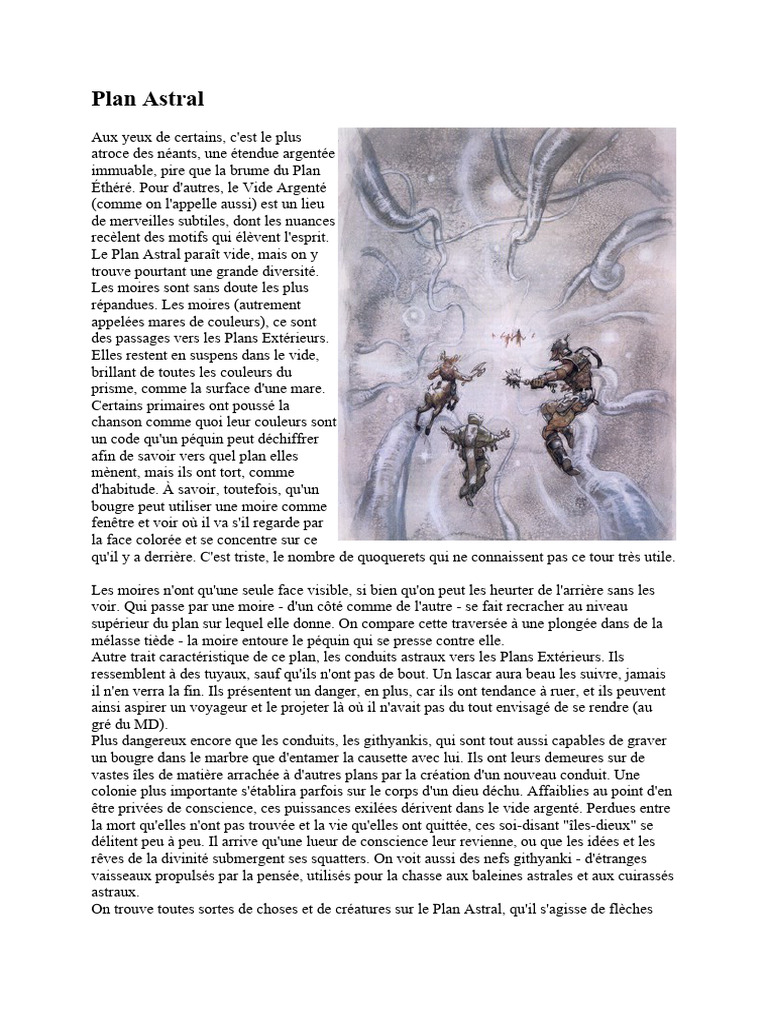 Plan Astral | PDF
