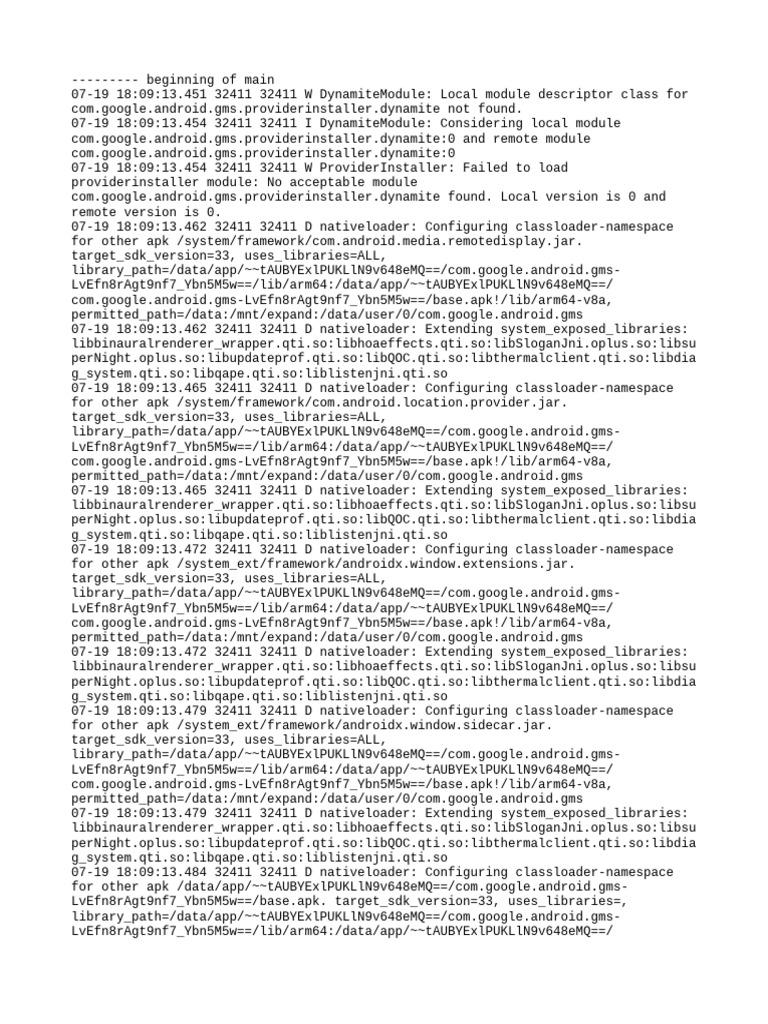 Logcat 1689770353415 | PDF | Computer Science | Computing