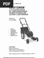 23302-Craftsman GT18 Garden Tractor 917.255917 | PDF | Tractor | Belt ...